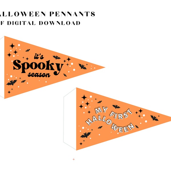 Halloween Flags - Etsy