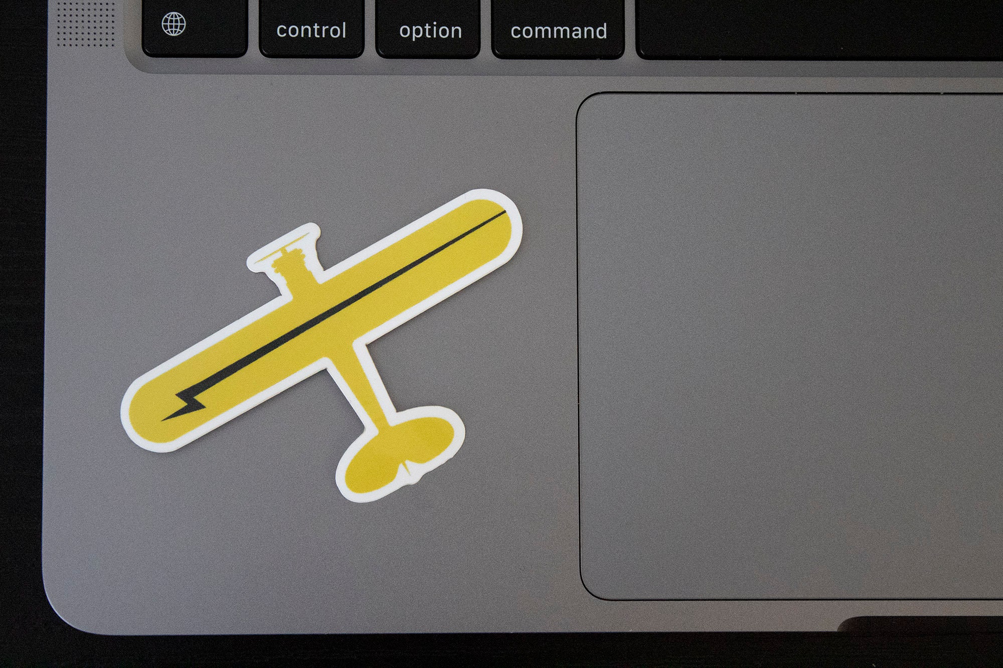 Minimal Piper Cub Sticker Airplane Sticker | Etsy