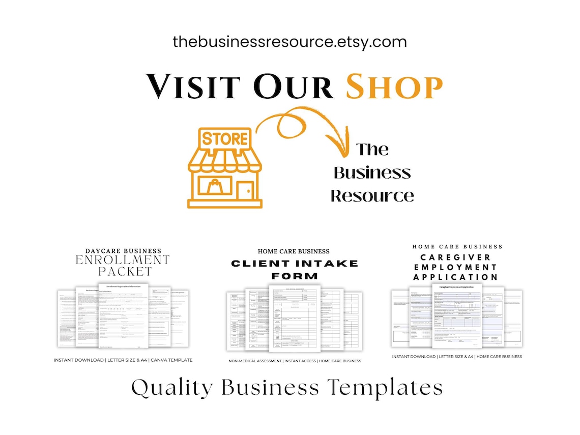 Home Care Client Intake & Assessment Form: Non-medical (PDF Template ...