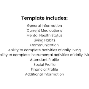 Home Care Client Intake & Assessment Form: Non-medical (PDF Template ...