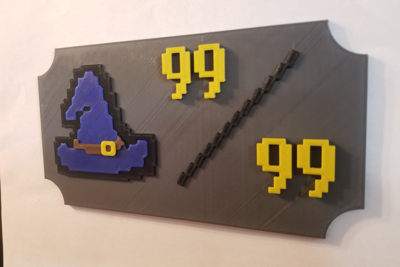 Oldschool Runescape Inspired Level 99 Magic Commemoration 3D Printed ...