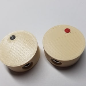 3D Printed Small Rotary Switch Knob W/circle Pointer - Etsy