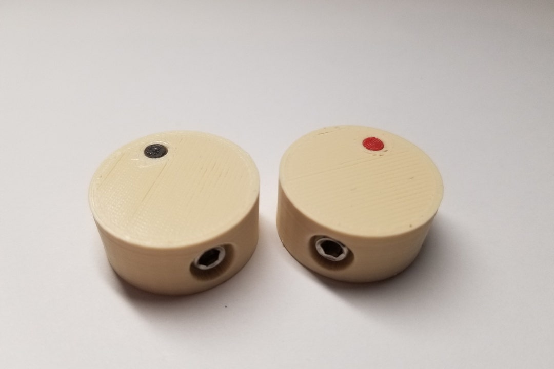 3D Printed Small Rotary Switch Knob W/circle Pointer - Etsy