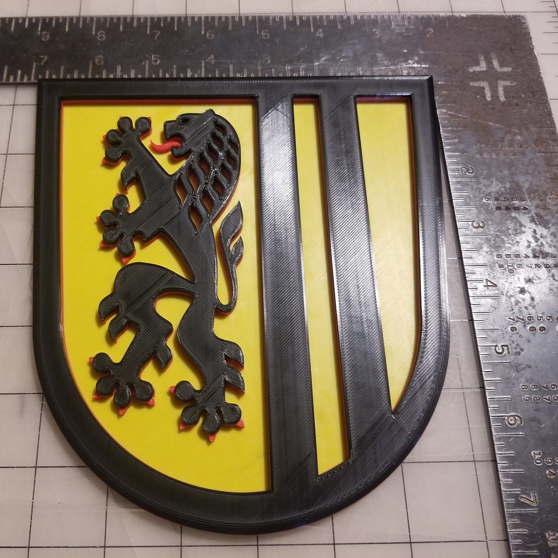 Dresden Coat of Arms 3D Printed Wall Art - Etsy Ireland