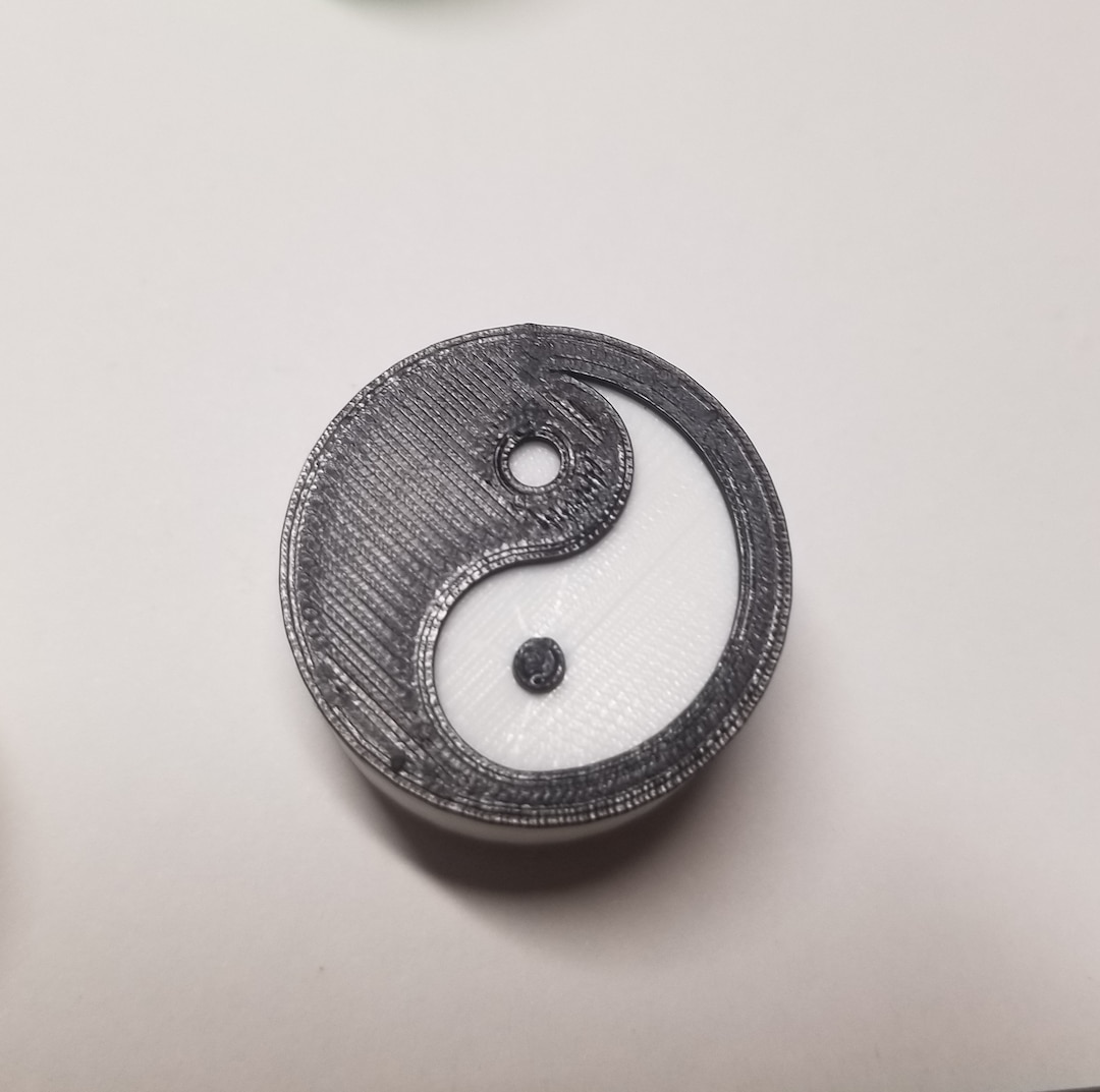 3D Printed Small Yin-yang/taijitu Rotary Switch Knob - Etsy