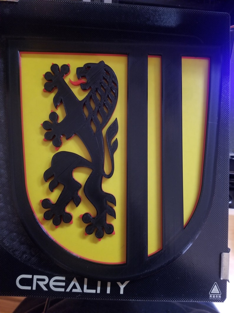 Dresden Coat of Arms 3D Printed Wall Art - Etsy