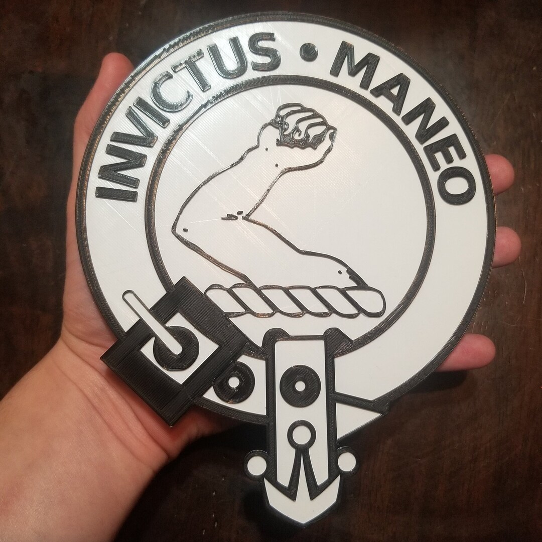 Clan Armstrong Family Crest 3D Printed Wall Art - Etsy