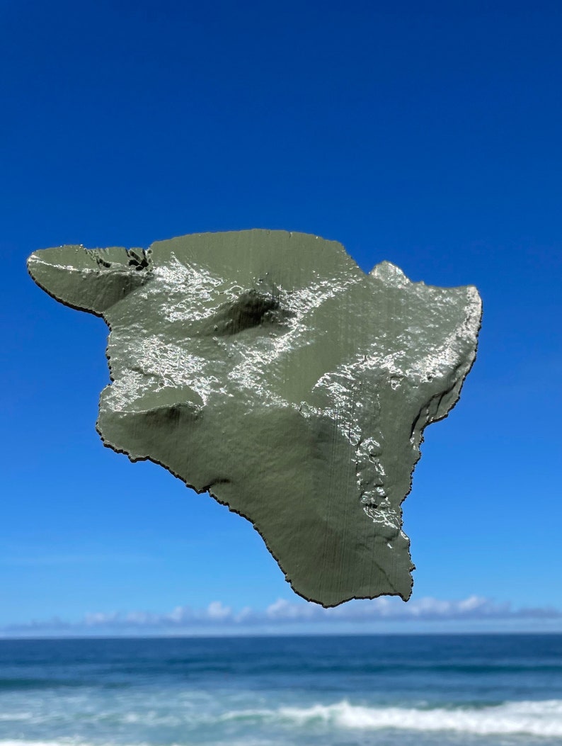 Hawaiian Islands 3D Wall Art - Etsy