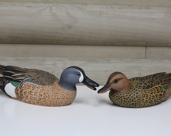 Blue Winged Teal Decoy - Etsy