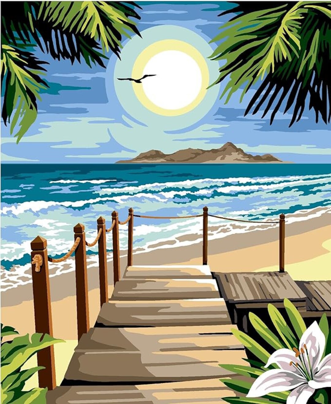 Margot De Paris Tapestry/needlepoint Kit – Pontoon to the Islands - Etsy