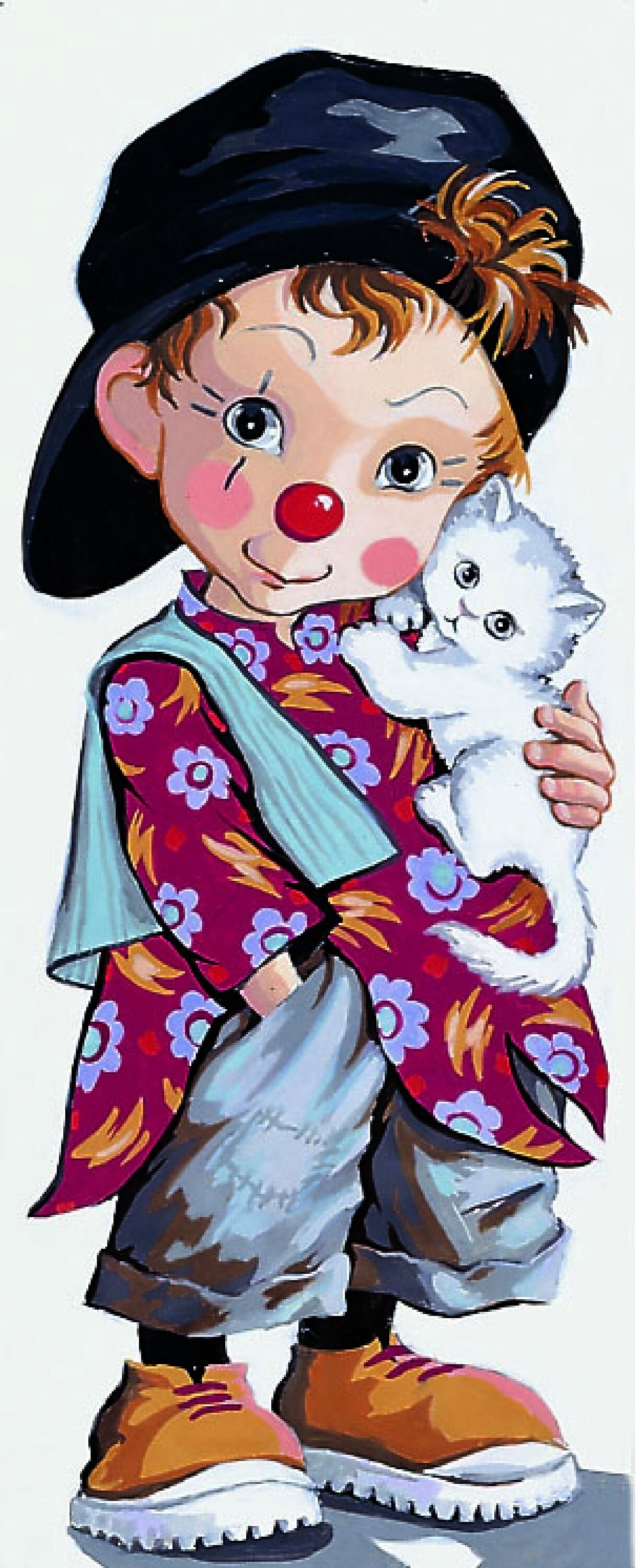 Royal Paris Tapestry/needlepoint Kit - Little Clown Pio - Etsy