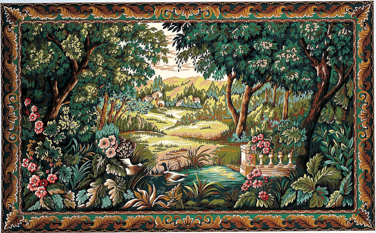 Margot De Paris Tapestry/needlepoint Kit Ducks in the - Etsy UK