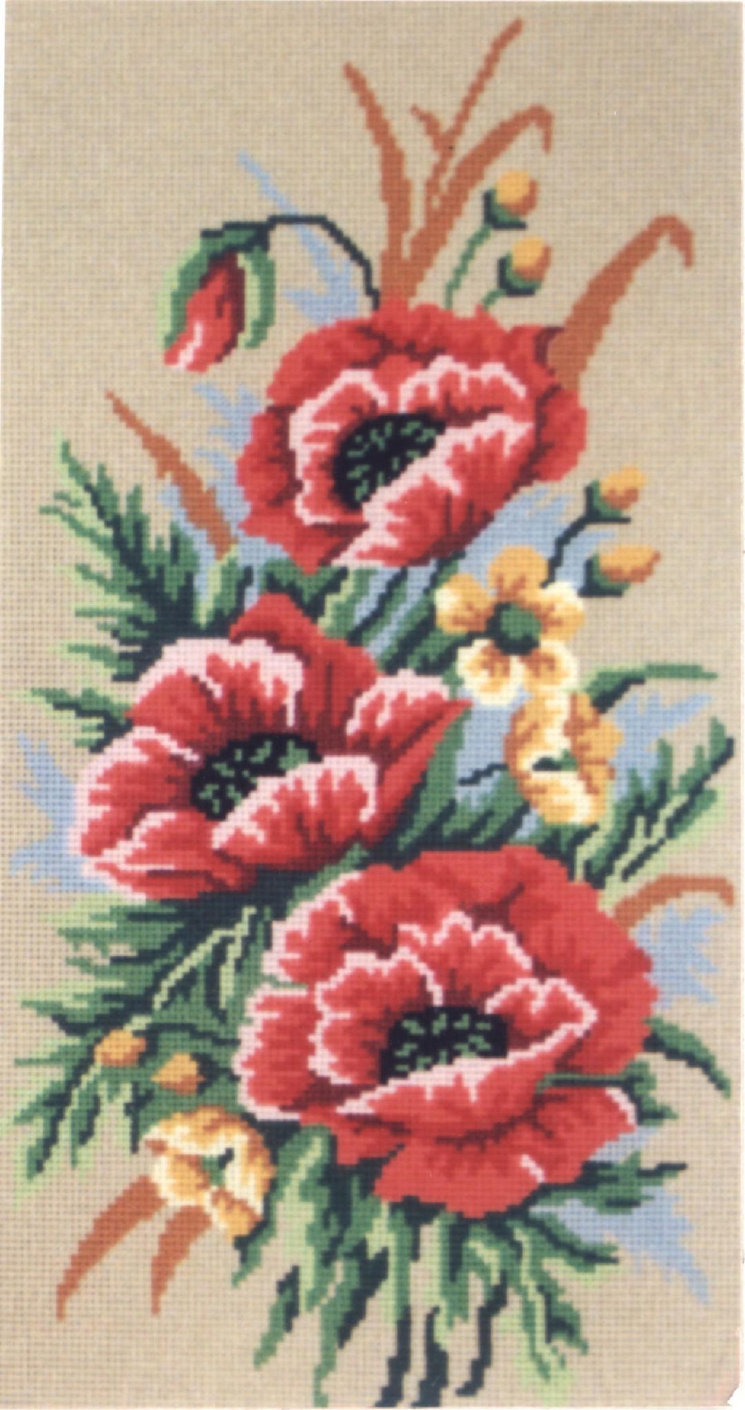 Gobelin L Tapestry/needlepoint Kit – Poppies - Etsy