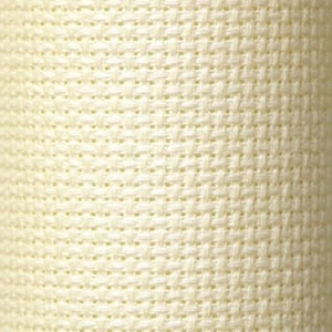 Atlascraft Cream 14 Count Aida Cross Stitch Fabric 78 X 50cm With ...