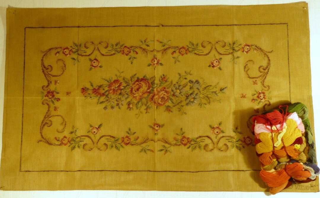 Tramme Tapestry/needlepoint Kit – Special Antique Design - Old Vienna ...