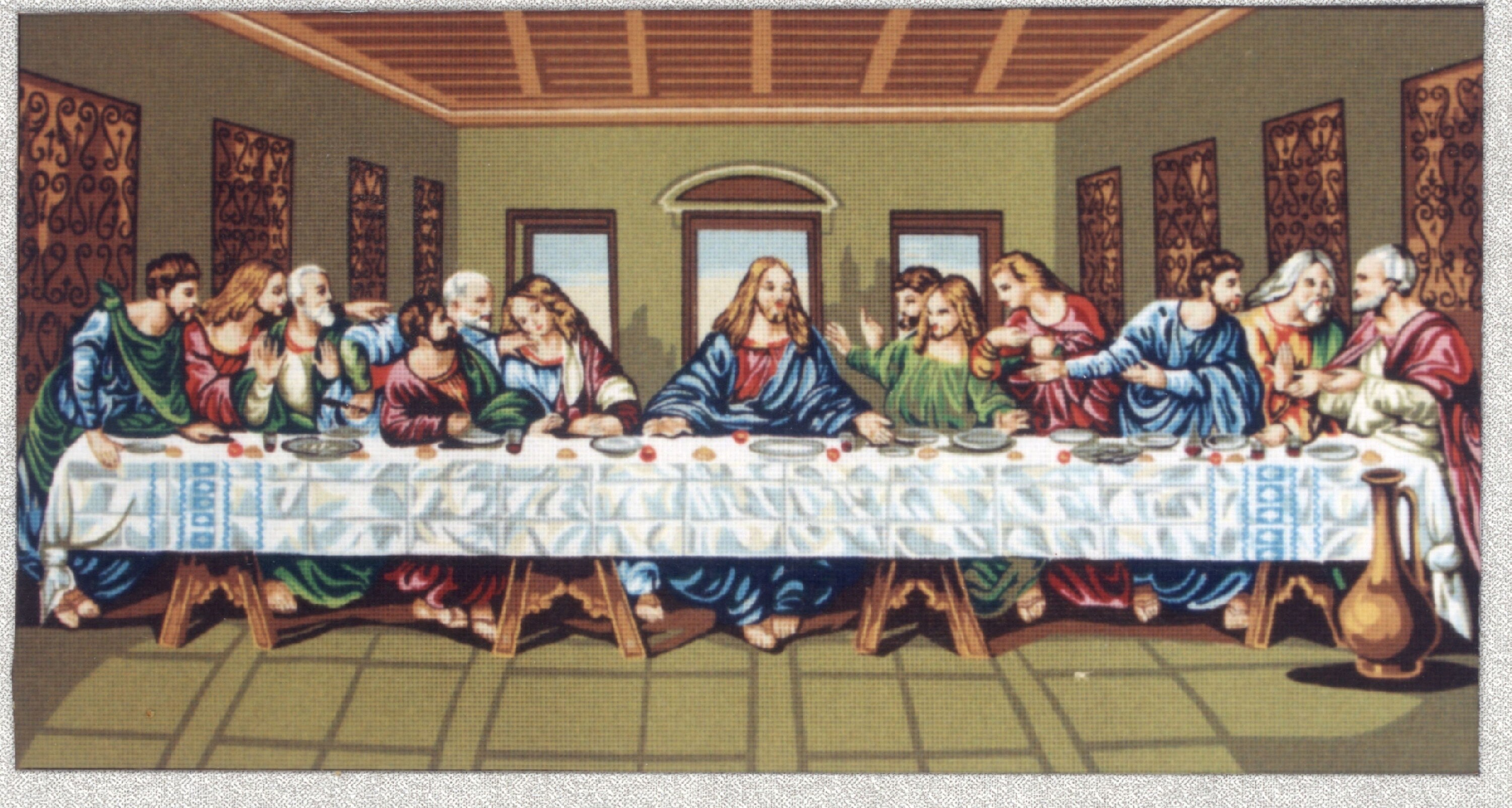Gobelin L Tapestry/needlepoint Kit the Last Supper medium - Etsy UK