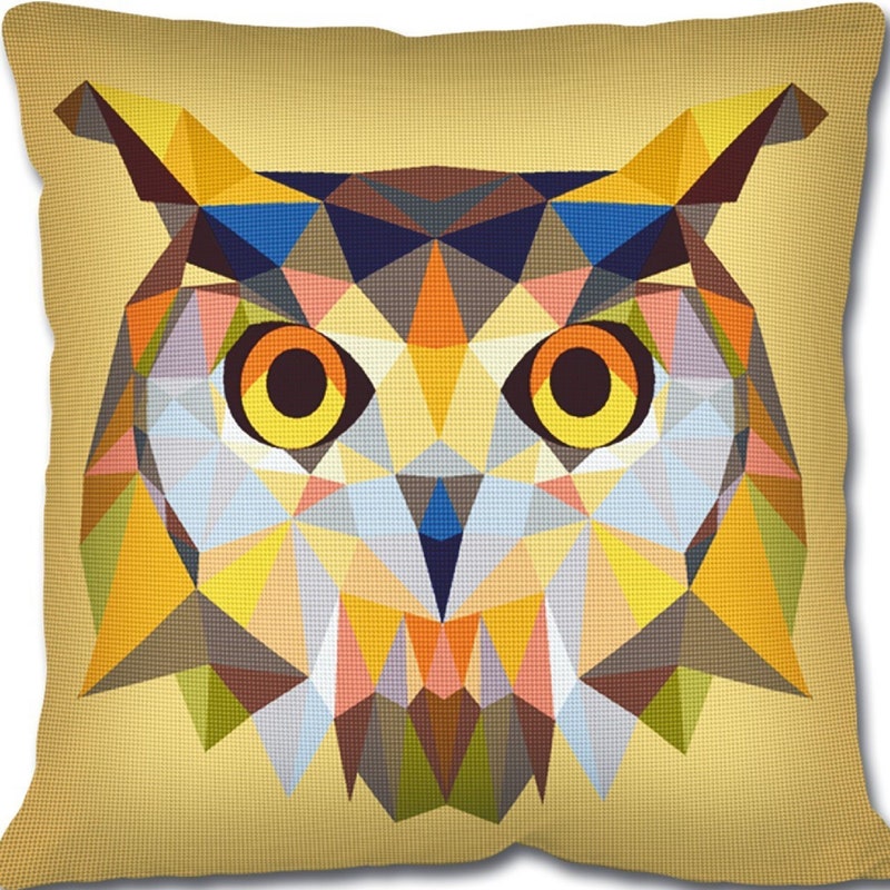 Geometric Needlepoint - Etsy