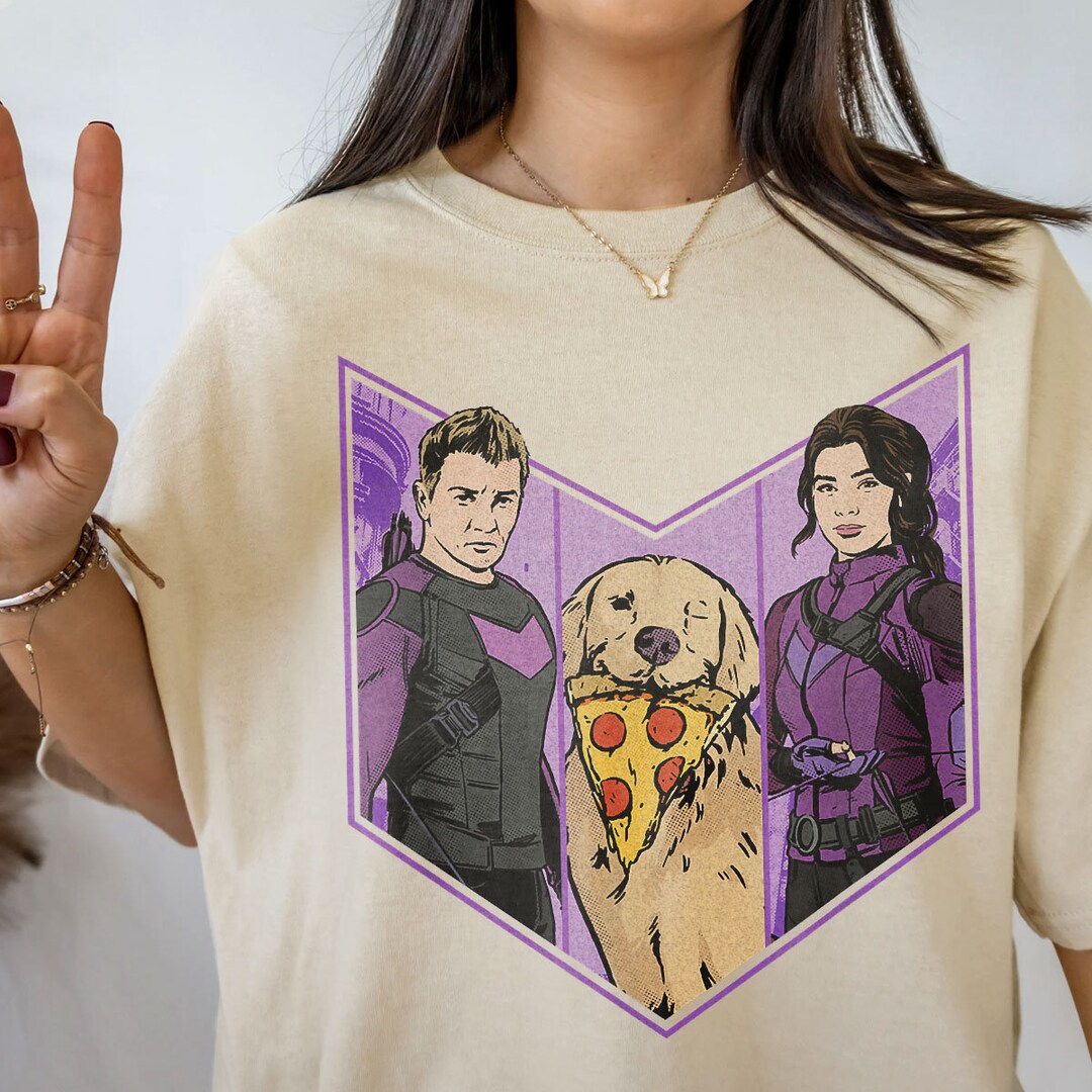 Marvel Hawkeye Clint Barton Kate Bishop and Lucky Arrow - Etsy