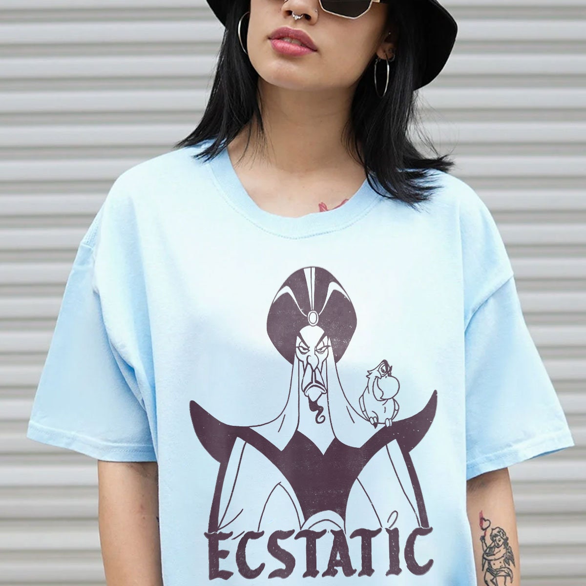 Disney Aladdin Jafar Lago Ecstatic Look Graphic T-shirt - Etsy