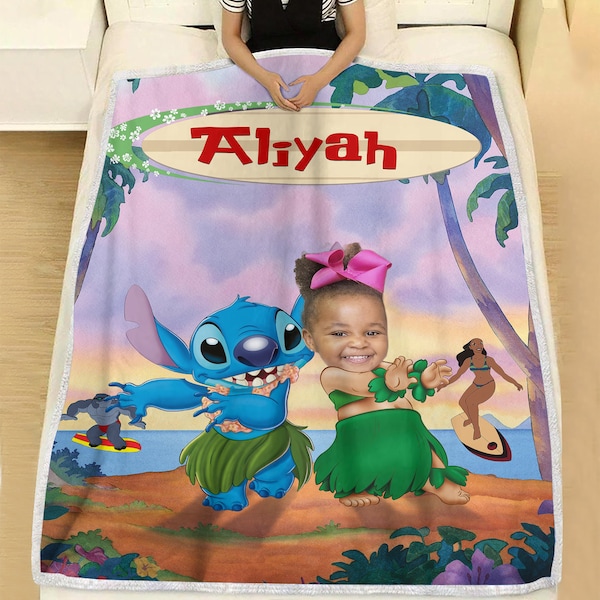 Lilo and Stitch Blanket - Etsy
