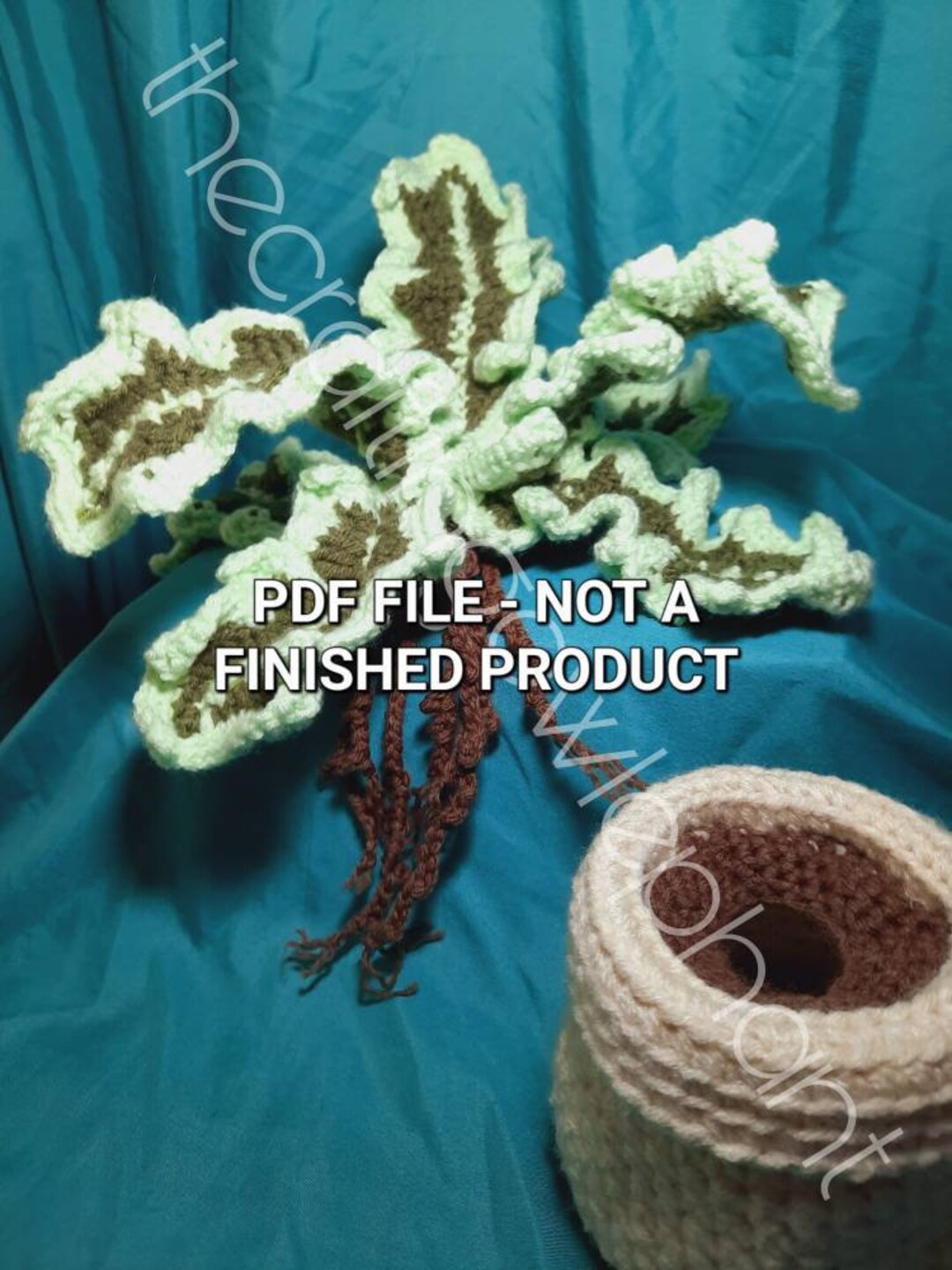 PDF - Earthroot CROCHET PATTERN (nirnroot) - Etsy