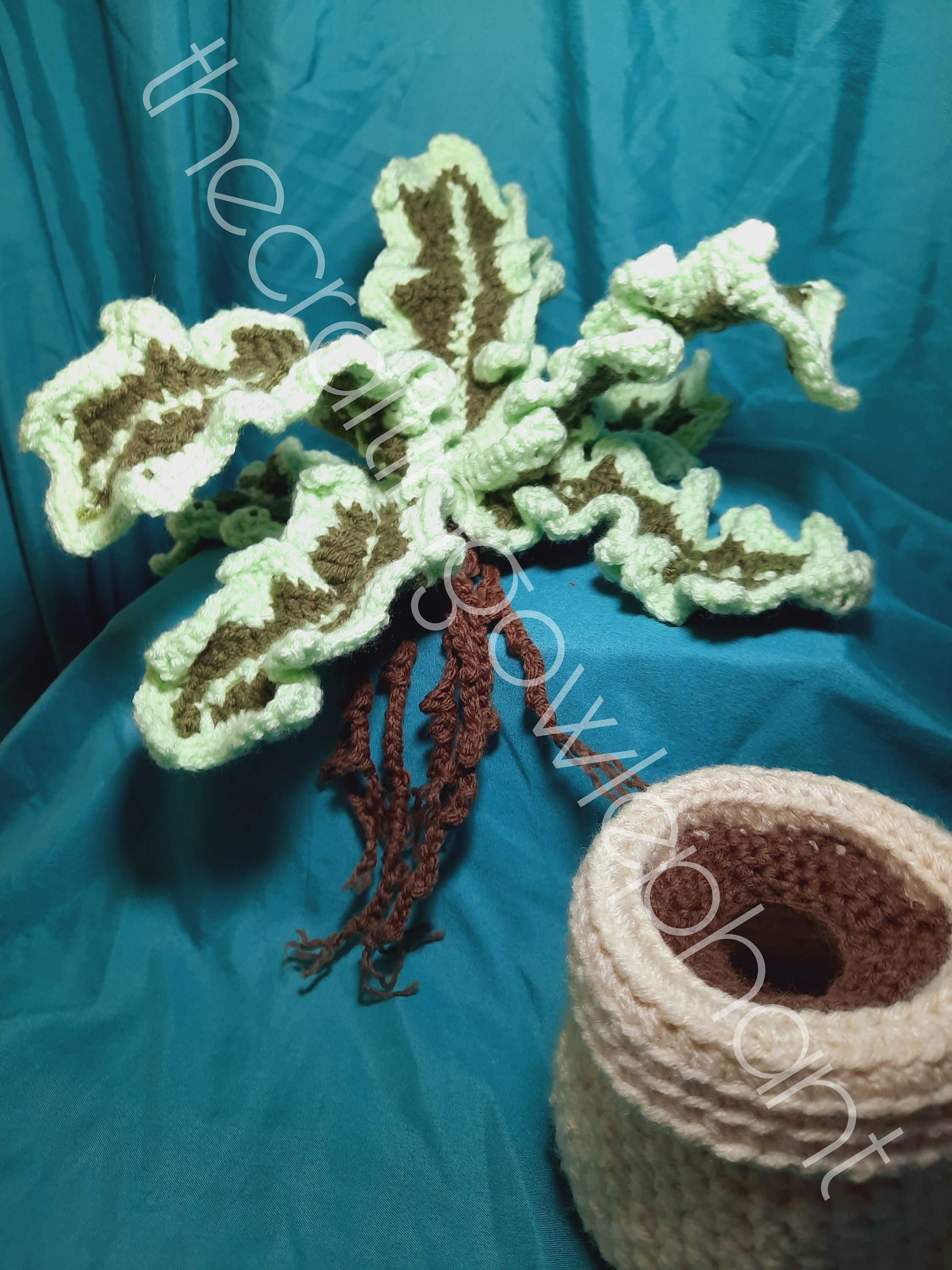 PDF - Flower Pot CROCHET PATTERN - Etsy