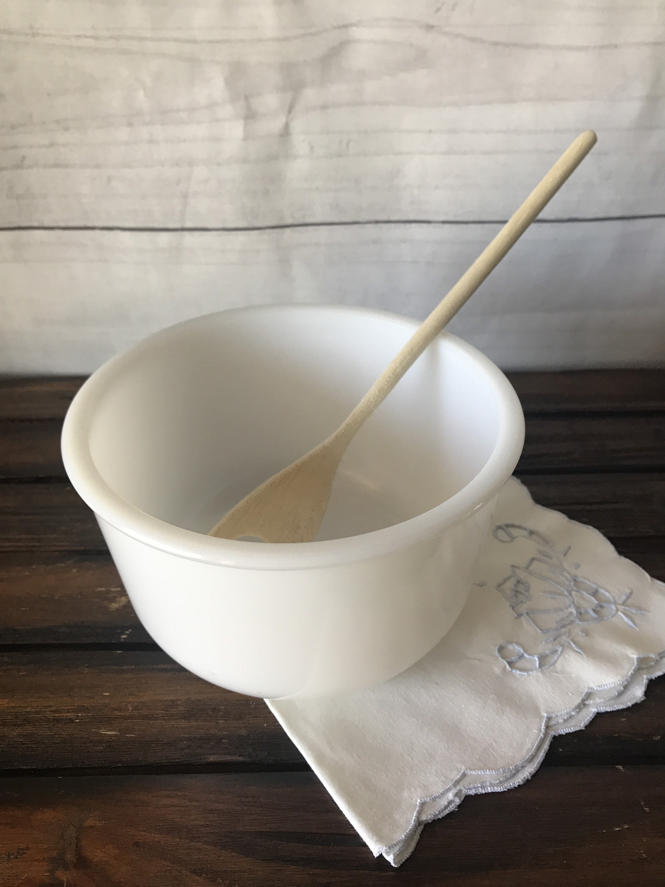 Mixing Bowl And Spoon Drawing