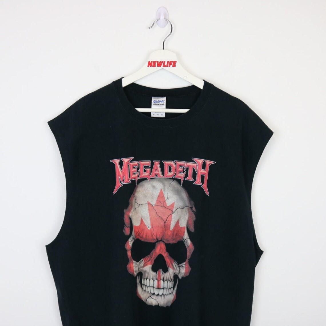Vintage 00's Megadeth Canada Skull Tank Top - XXL - Etsy