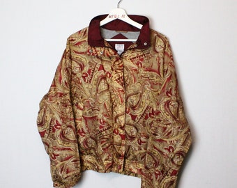 Paisley Print Jacket - Etsy