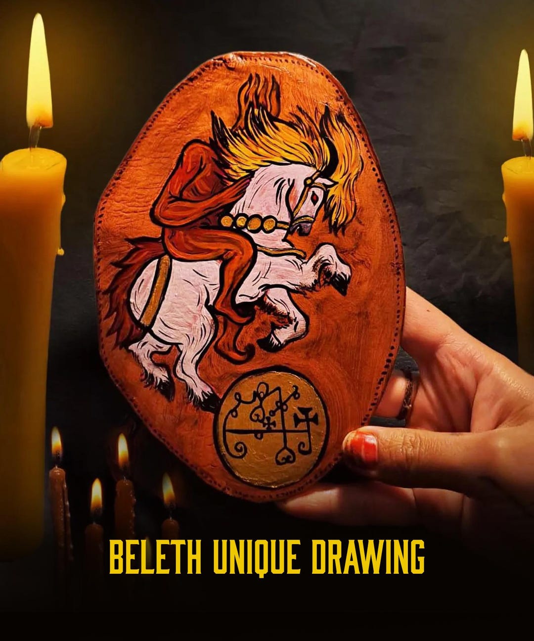 Beleth / Ars Goetia / Beleth Unique Depiction - Etsy