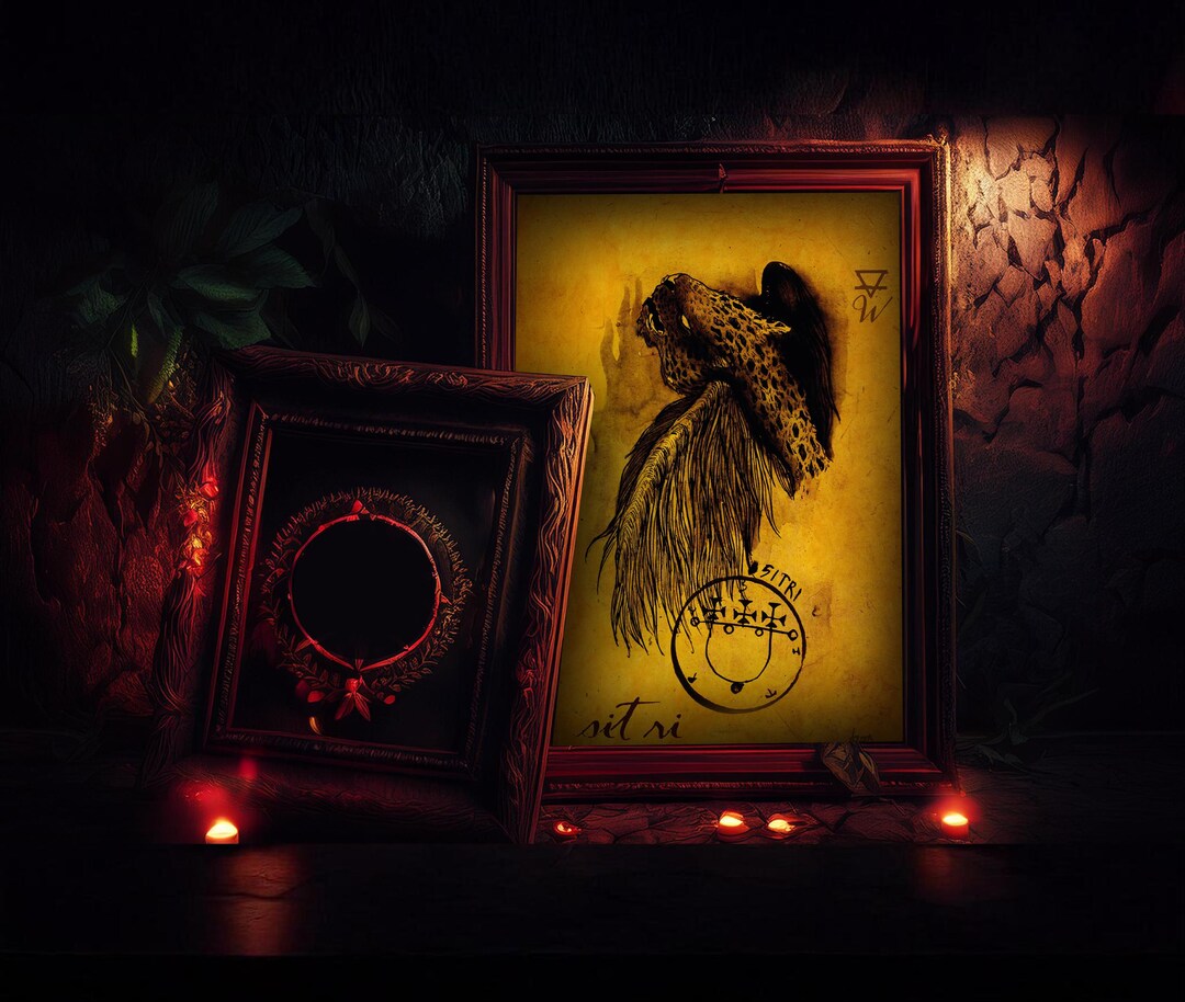 SİTRİ / Sitri Digital Original Art Drawing/ Sitri Seal/ Sitri/ - Etsy