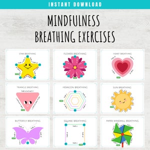 Mindfulness Breathing Exercises for Kids, Classroom Activity Pack ...