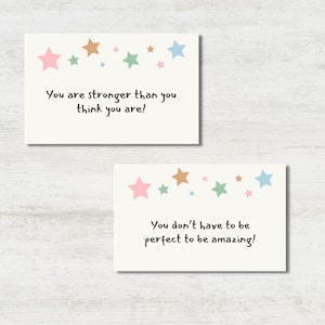 Kindness Cards, Encouragement Cards, Inspirational Message, Mindfulness ...