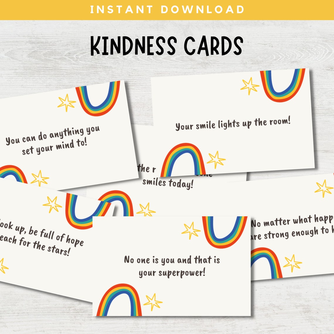 Kindness Cards, Encouragement Cards, Inspirational Message, Random Acts ...