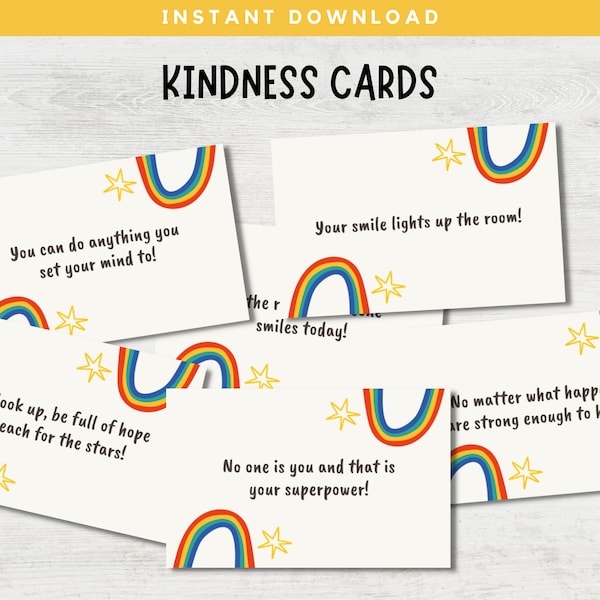 Kindness Cards - Etsy