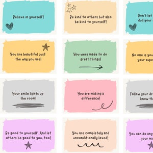 Kindness Cards, Encouragement Cards, Inspirational Messages, Random ...
