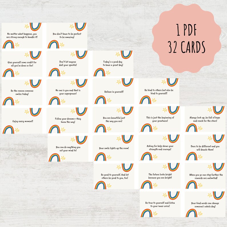 Kindness Cards, Encouragement Cards, Inspirational Message, Random Acts ...