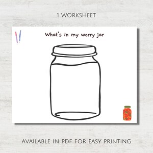 Mindfulness Worksheet for Kids, Emotions Activity for Kids, Printable ...