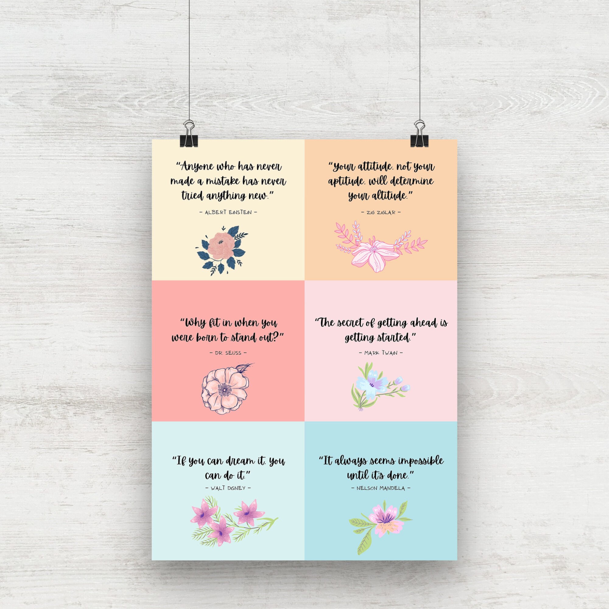 Quotes Cards for Kids, School Lunch Box Notes, Printable School Notes ...