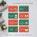 Christmas Advent Calendar Activity Cards: Printable Countdown (PDF) - Etsy