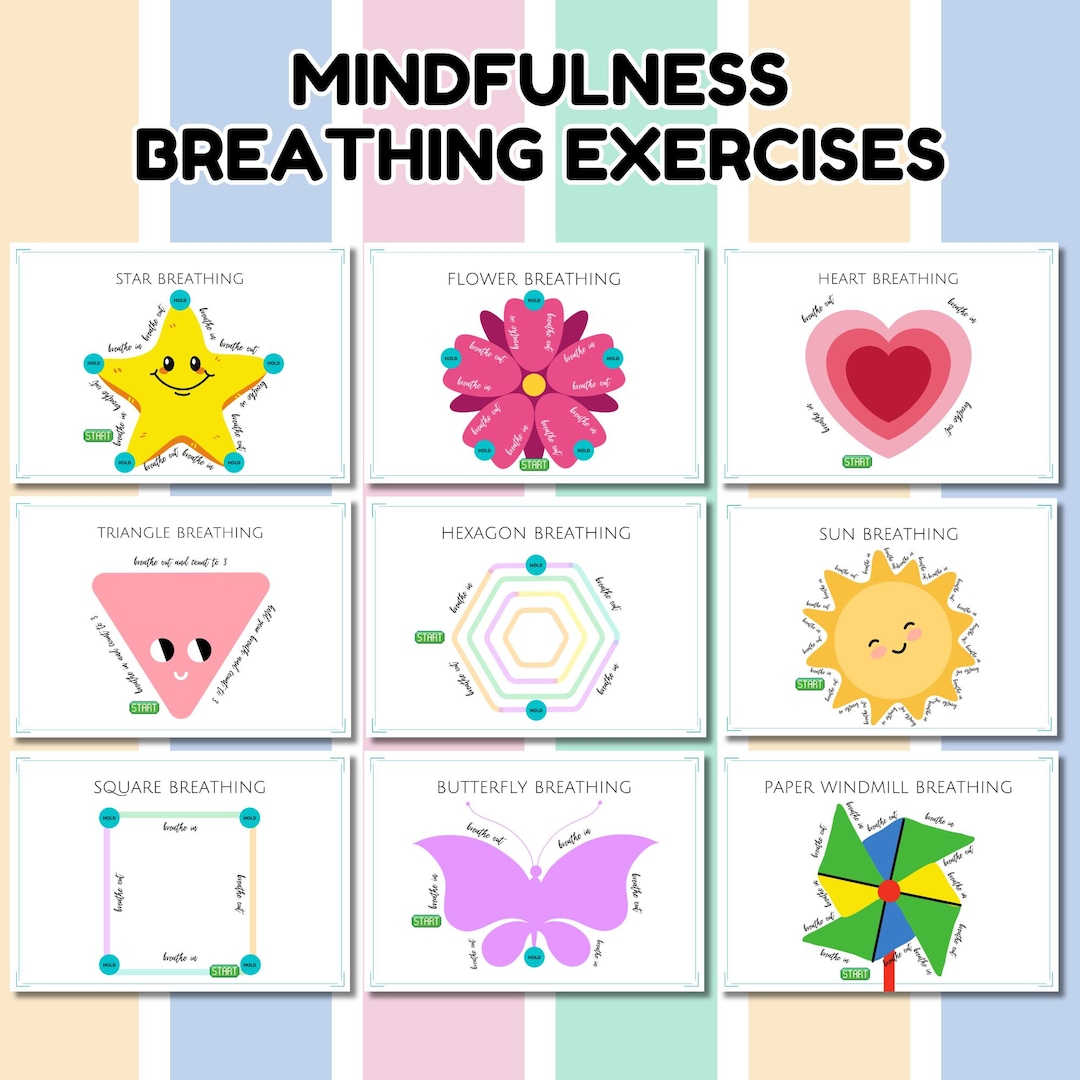Mindfulness Breathing Exercises for Kids | Classroom Activity | Calm ...
