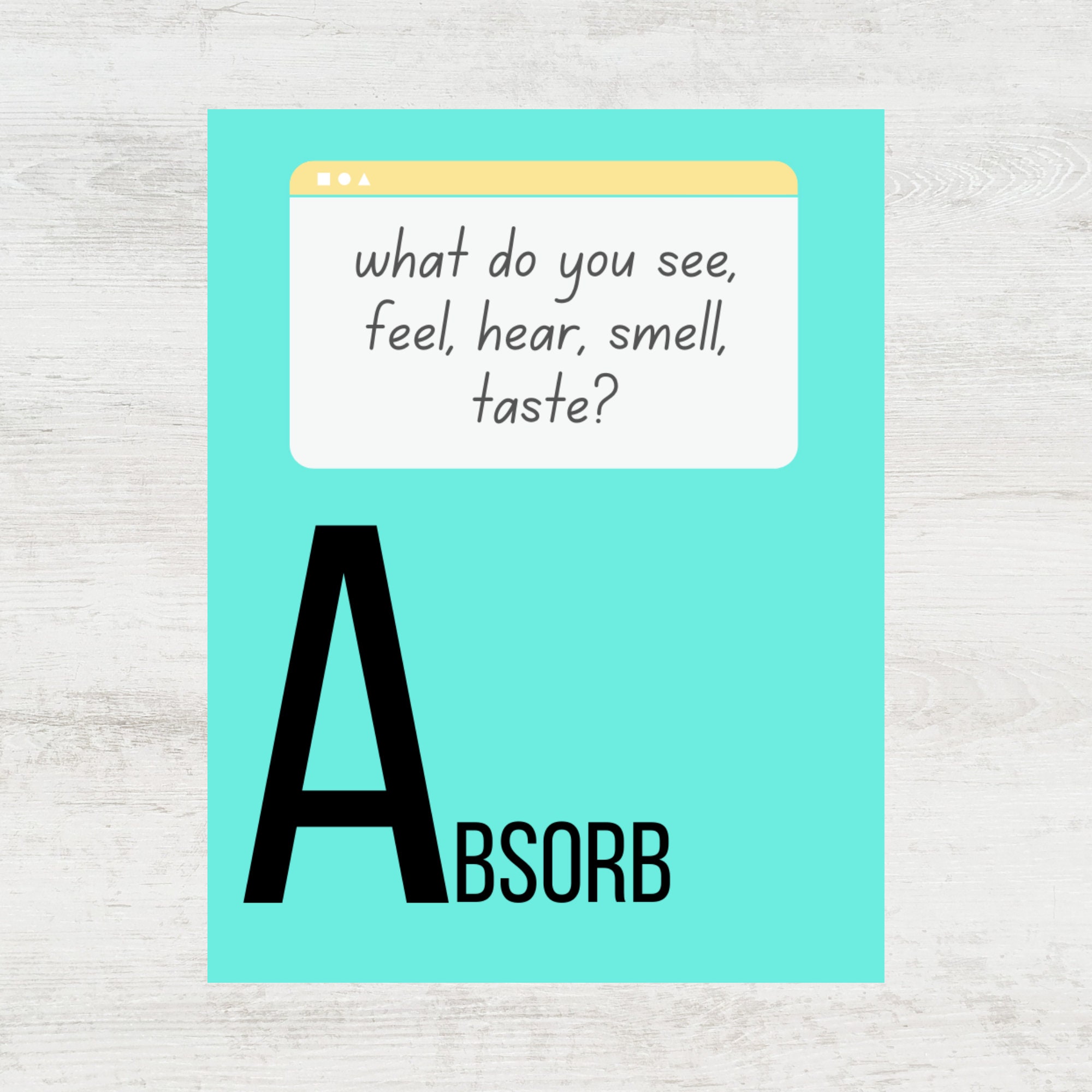 Mindful Moments Break Cards, Calm Cards, Calm Down Kit, Calm Corner ...