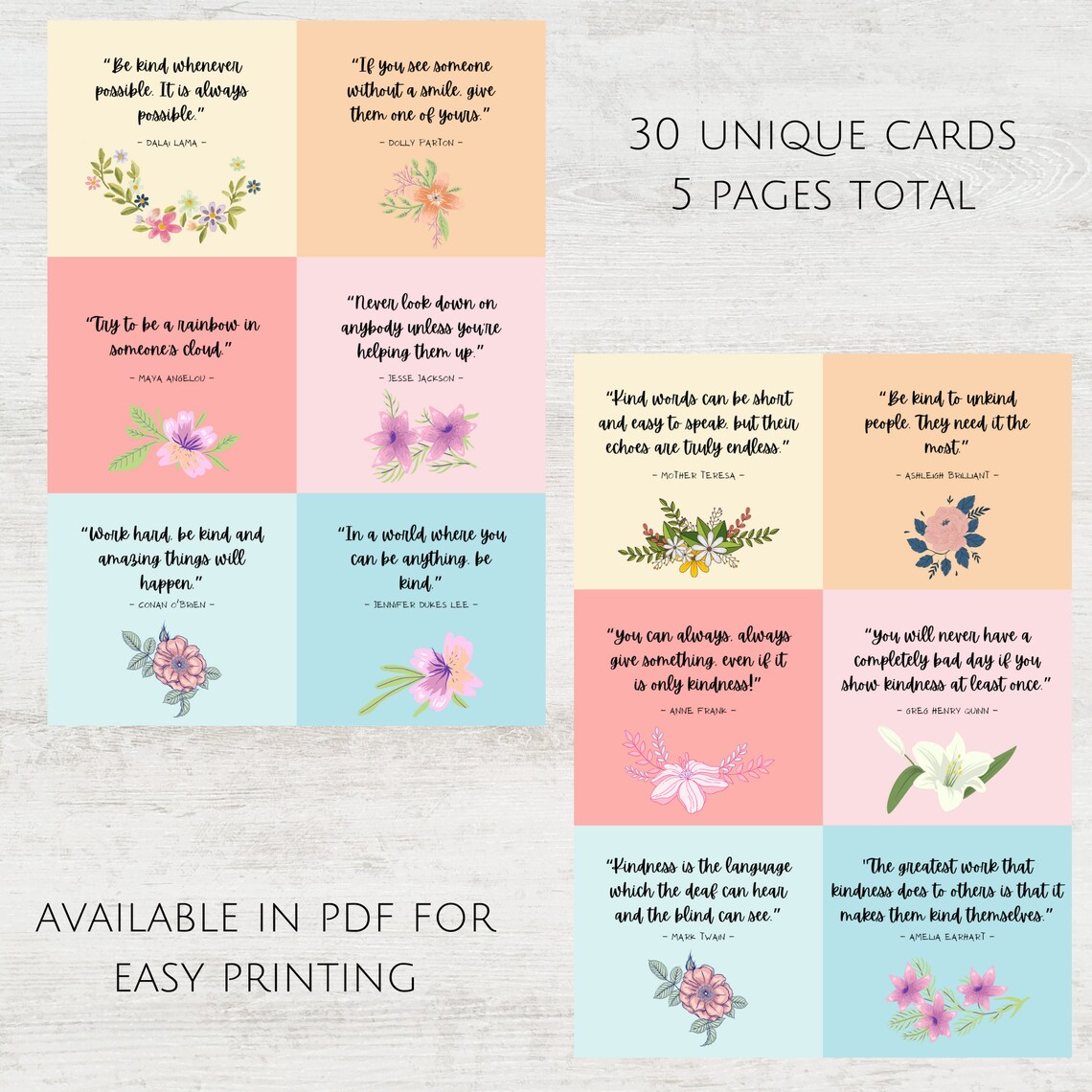 Quotes Cards for Kids, School Lunch Box Notes, Printable School Notes ...