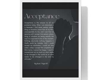 Acceptance Aa Art - Etsy