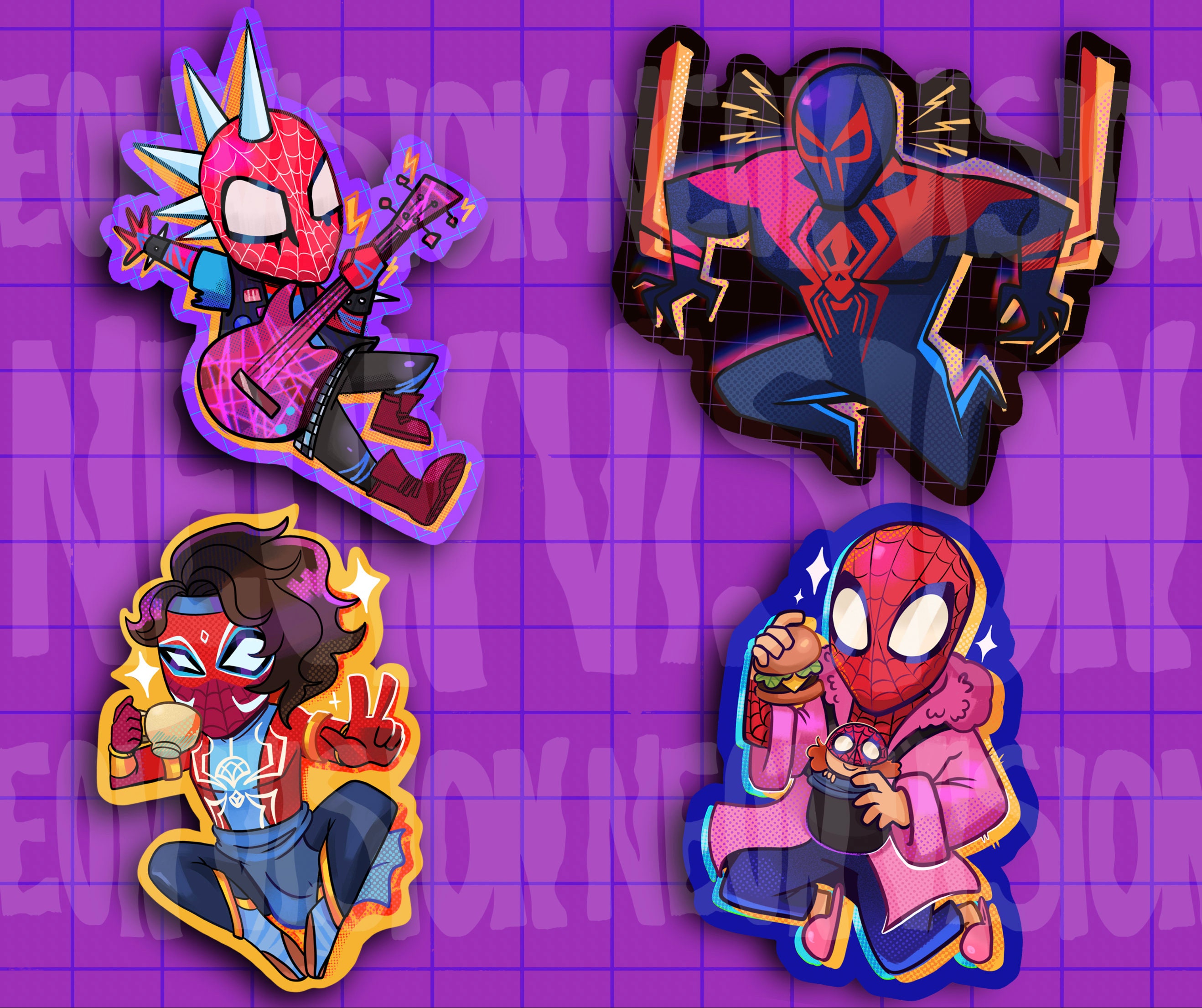 ATSV Spider Verse Miguel O' Hara Peter Parker Pavitr - Etsy Canada