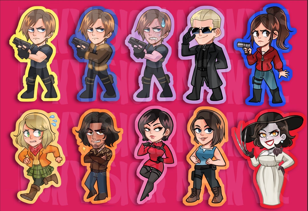 Biohazard Resident Evil Leon Kennedy Luis Sera Ashley Graham Albert ...