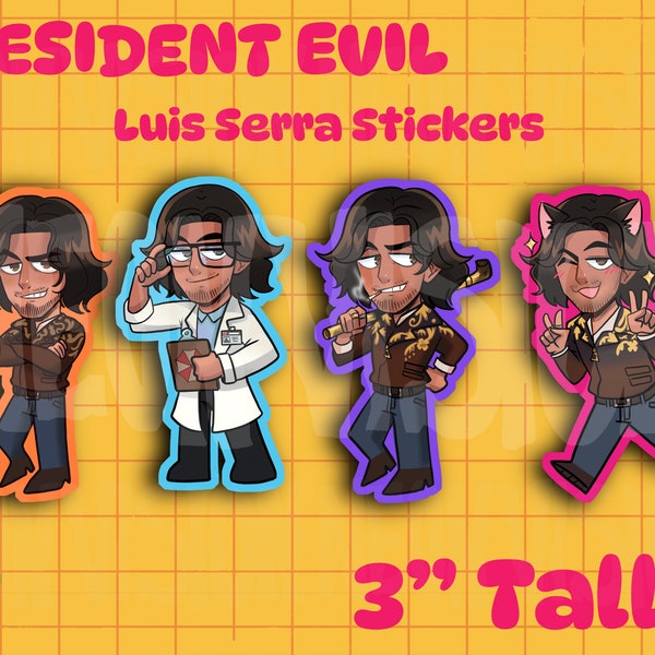 Resident Evil Luis Serra - Etsy
