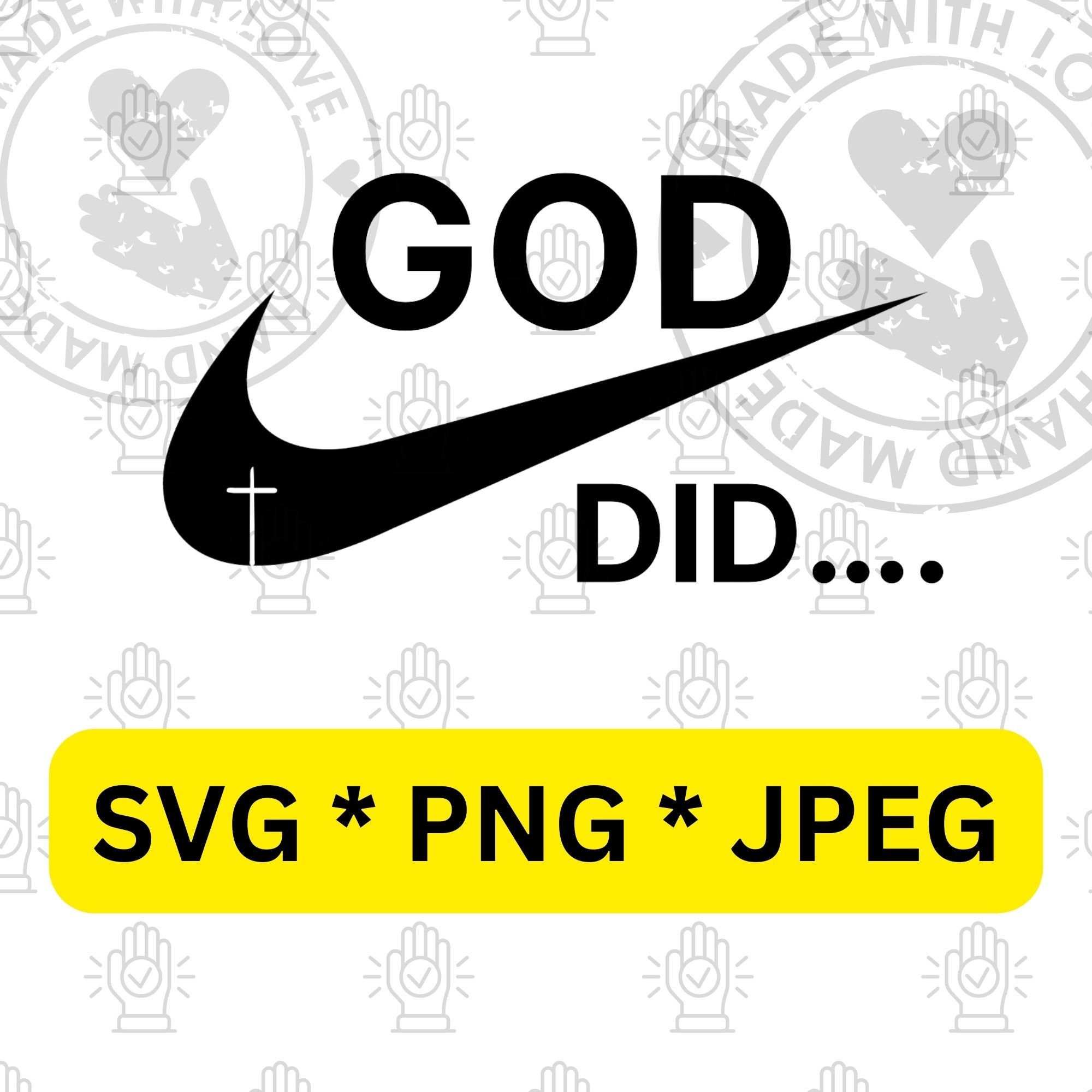 God Did SVG - Christian SVG - Jesus Did It SVG - Faith Svg - Etsy