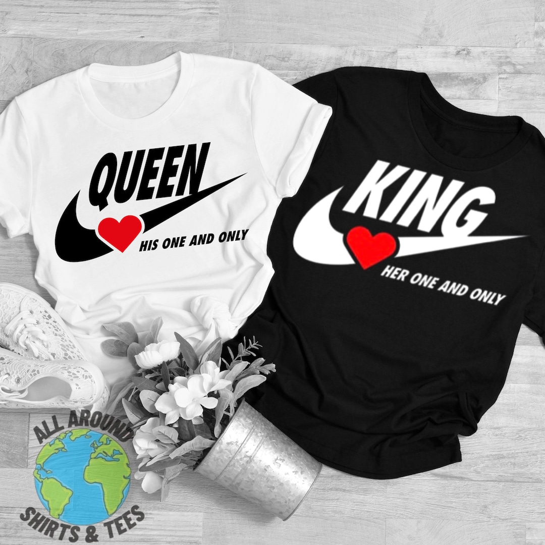 King and Queen Shirt King & Queen Shirt, His and Hers Shirt, Wedding ...