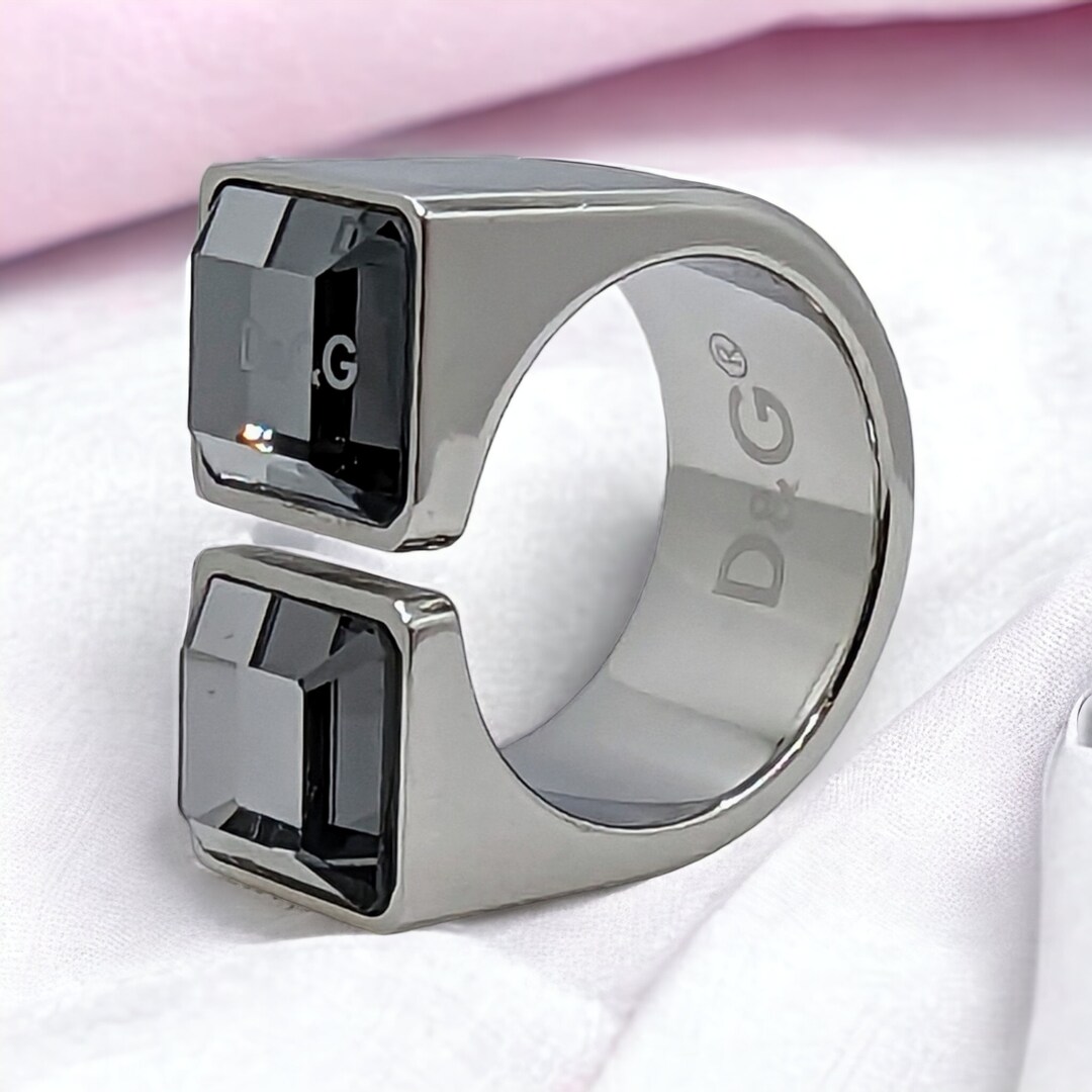 Dolce & Gabbana Lush Collection Polished Stainless Steel Bevel Edged ...